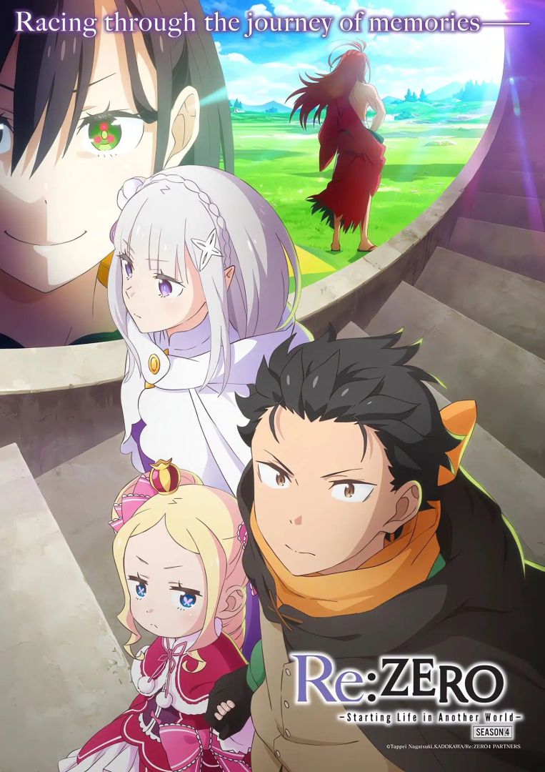Re:ZERO Temporada 4: Estreno en abril de 2026 y nuevo tráiler